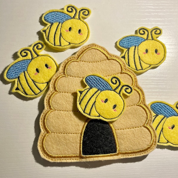 Here is the Beehive Finger Puppets for Music Education, Preschool Gift ...