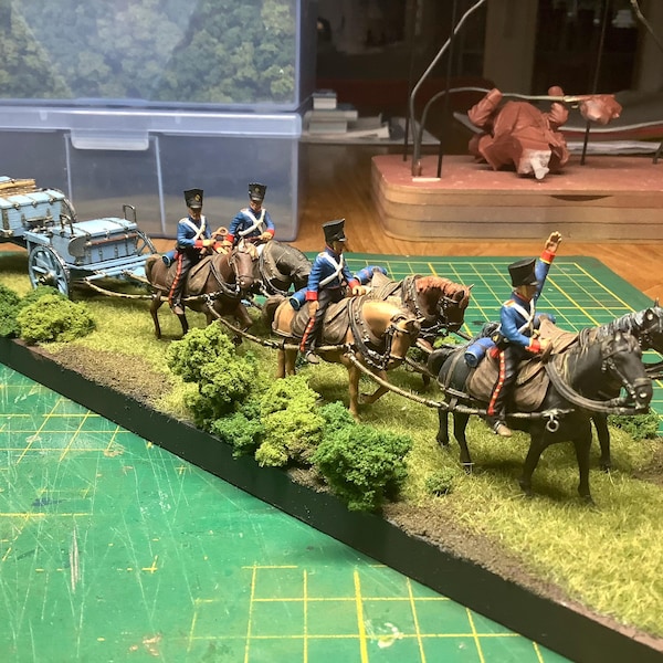 Prussian Support Units 3D Printed Model Figures - Napoleonic Era - Etsy