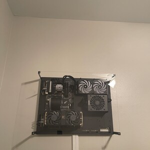 Wall Computer, Computer Wall Mount, Space Case, Open Case, Full ATX ...