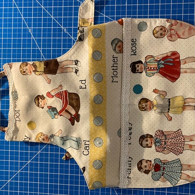 Craft Apron Sewing Patterns Smock Apron Pattern Apron Tutorial Digital ...