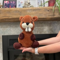 Bucky Beaver CROCHET PATTERN, Amigurumi Crochet Pattern, PDF - Etsy Canada
