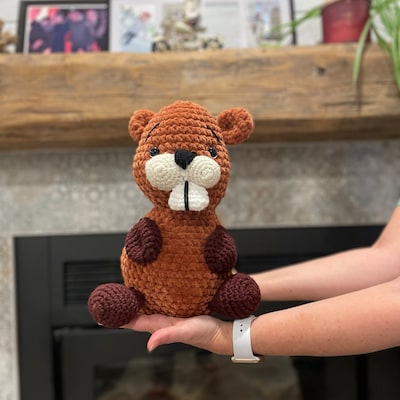 Bucky Beaver CROCHET PATTERN, Amigurumi Crochet Pattern, PDF - Etsy