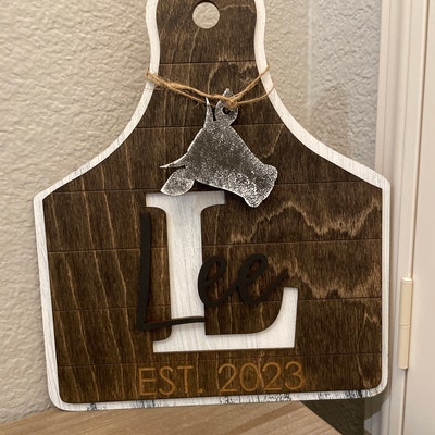 Personalized Monogram Board, Decorative Board, Decorative Cutting Board ...