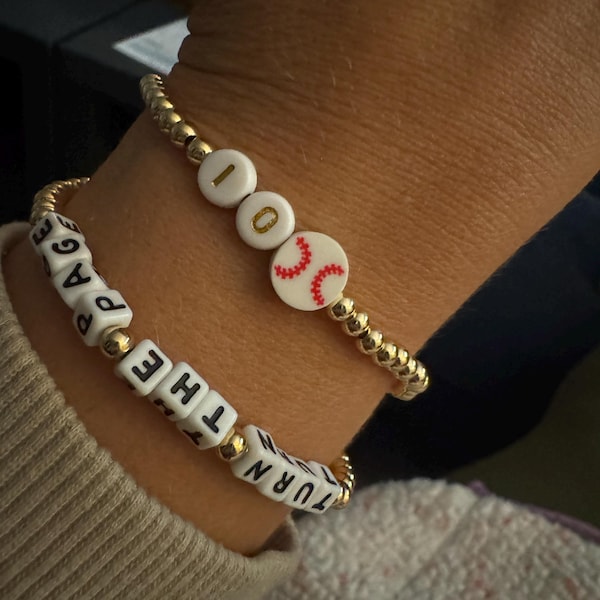 First Day of School Bracelet for Boys Mom and Son Matching Bracelet Set ...