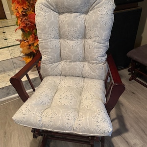 Glider Replacement Cushions/ Cushions/rocker Cushions/ Rocking Chair ...