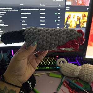 Chef Knife - PDF Crochet PATTERN, Ghost, Love, Horror, Blood, Knife ...