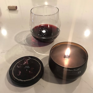 CLOVE Goth Candles Premium Soy Wax Black Candle 8 Oz - Etsy