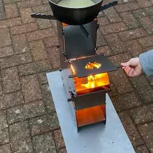 Rocket Stove Fire Pit,grill BBQ Barbecue Dxf Files for Plasma,mangal ...