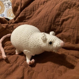 Digital Crochet Pattern Realistic Rat - Etsy