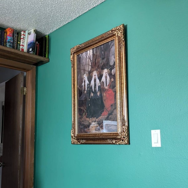 Mandrake Root Art Print, Witch Witchcraft Wicca, Gothic Dark Fantasy ...