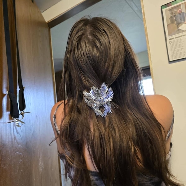 Biblically Accurate Angel, French Barrette, Angel Barette, Witch Gift ...