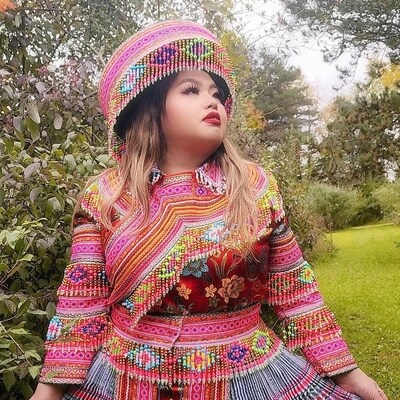 Y9 Size 40 Adult Hmong Outfit Hmong Clothes - Etsy