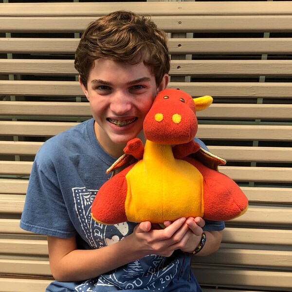 Yoki the Fat Dragon Pattern - PDF - Etsy