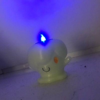 GLOWS in the Dark Pokemon Litwick Twinkling Light-up Candle Figurine ...