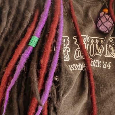 20 Stainless Steel Dread Rings Dreadlock Beads 4mm / 5mm Hole 5/32 3/16 ...