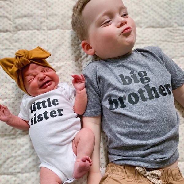 Big Brother Little Sister Outfit / Big Brother Little Sister Set / Big ...