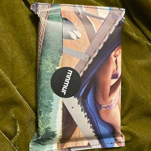 Inner Tube Coin Pouch for Men. Zipper Coin Purse Water Resistant ...