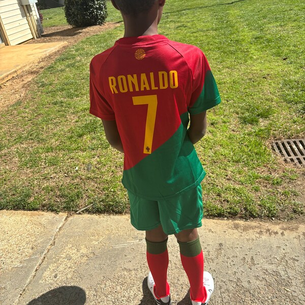 France 2024 Home Kylian Mbappe 10 Kids Soccer Uniform Jersey Shors ...