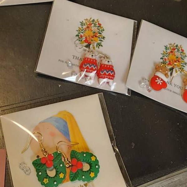 Resin Ice Cream Earrings, Ice Cream Cone Earrings, Cute Ice Cream ...