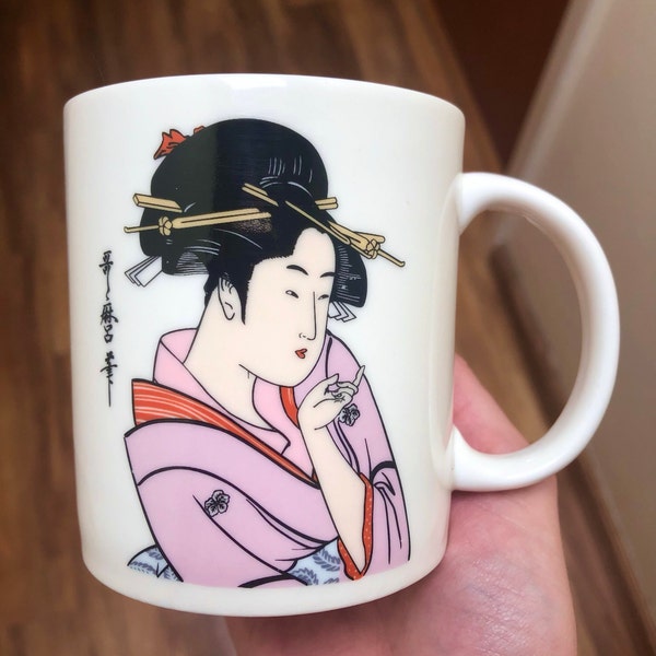 Japanese Hand Painted Porcelain Lusterware Tea Set 9 Piece 1930’s Blue ...