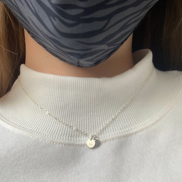 Layered Infinity and Initials Necklace//engraved Two Initials Necklae ...