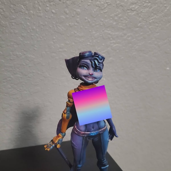 Constable Neyla From Sly Cooper / Custom Collectible Figure \ Hand ...