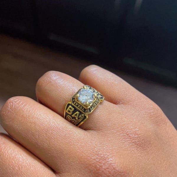 2026 2027 2028 Any Year Custom Sterling Silver 925 Class Ring ...