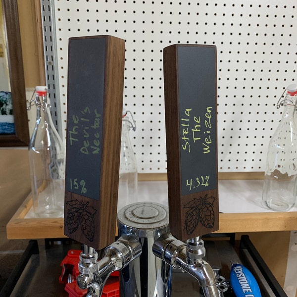 Chalkboard Tap Handle Beer Tap Handle - Etsy