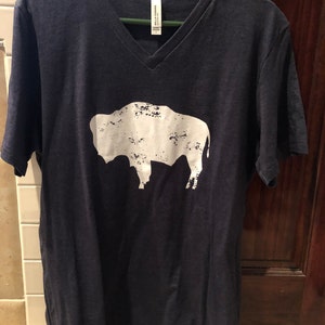 Bison Shirt Bison T Shirt Buffalo Shirt Wyoming Shirt Bison - Etsy