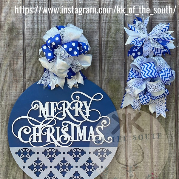 Christmas Glowforge Svg, Merry Christmas Svg, Christmas Welcome Sign ...