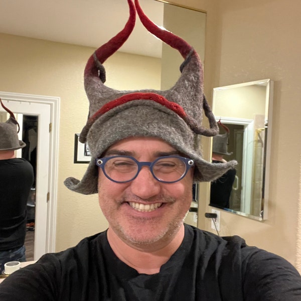 Festival Handfelted Pufferfish Hat Sea Creature Hat Handgefilzte ...