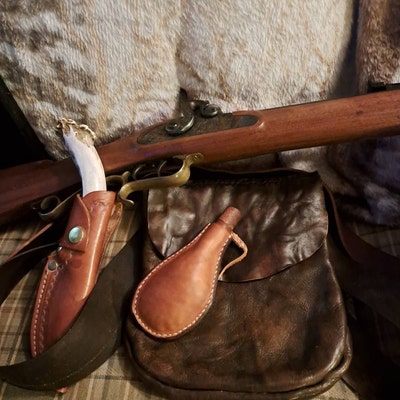 Handmade Leather Frizzen Stall / Frizzen Cover for Flintlock - Etsy