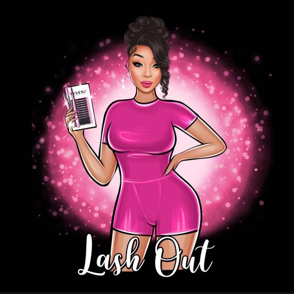 Lash Artist Logo,lash Designer Logo,lash Maker Logo,beauty Saloon Logo ...