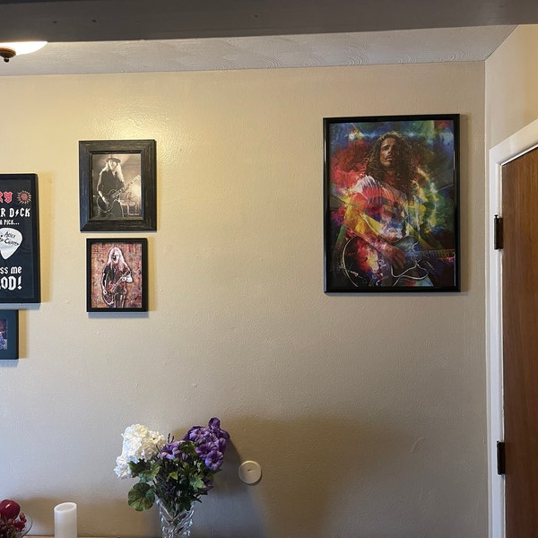 Woman in White Print. Woman Lake Print. Original Art Print. Oil ...