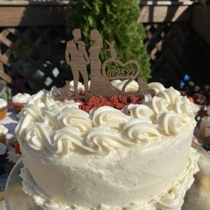 Cowboy Wedding Cake Topper Country Cake Topper Western Cake - Etsy