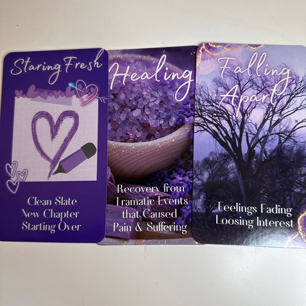 Purple Divine Love Oracle - Etsy