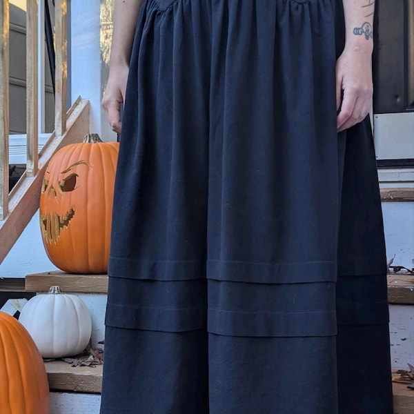 Basque Waist Gathered Skirt Amabel PDF Sewing Pattern - Etsy