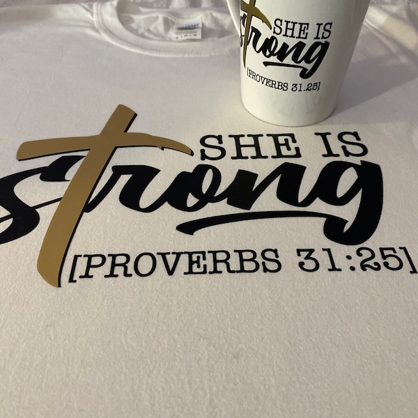 She is Strong, Female Strong, Woman SVG, Png, Eps, Dxf- Instant Digital ...