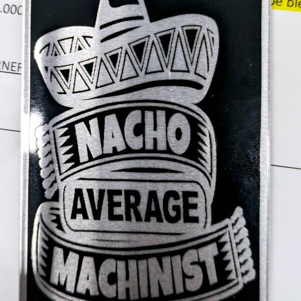 Magnetic Funny Sign for Machinist Tool Box, Locker, Refrigerator, Work ...