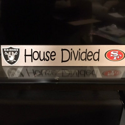 House Divided Wooden Sign - Etsy