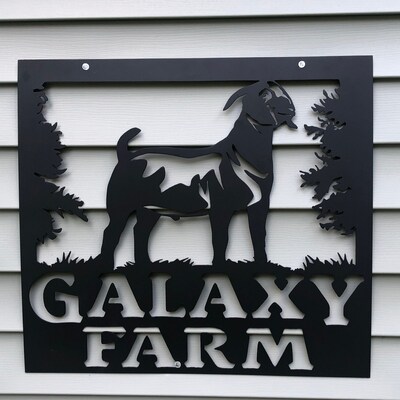 Boer Goat Farm Sign - Etsy