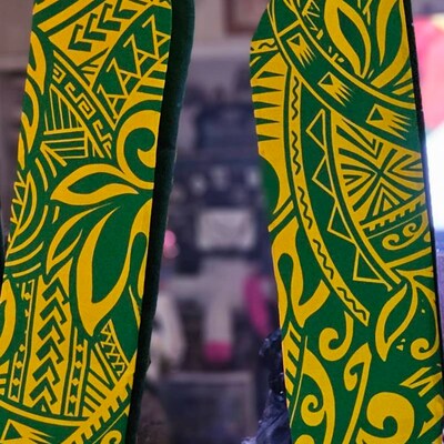 Handmade Metallic Polynesian Graduation Stole - Etsy