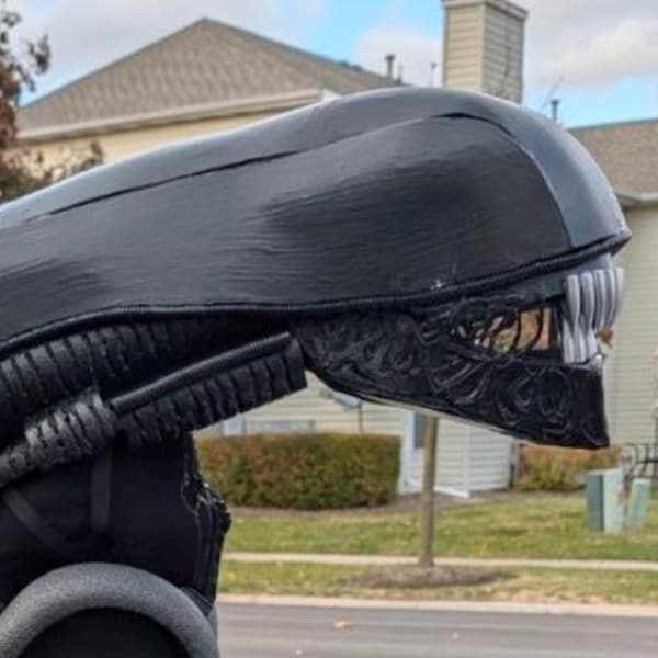 Xenomorph Alien Hood and Jaw Templates for EVA Foam Crafting - Etsy