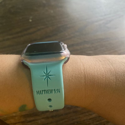 Christmas Watch Bands for Apple Watch Samsung Fitbit Silicone Holiday ...