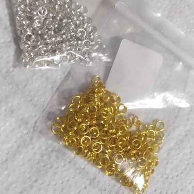 Flat Solid Brass Split Key Ring, Brass Split Keyring, Brass Split Ring, 35mm 32mm 30mm 28mm 25mm ...