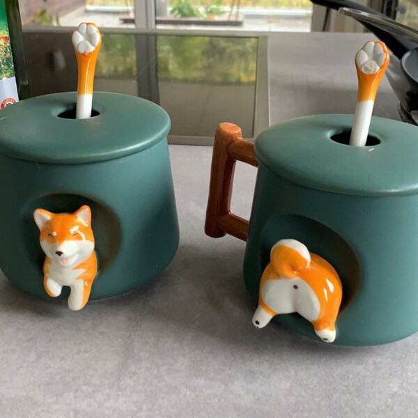 Chubby Ceramic Mug With Handle | Ceramic Coffee Mug With Chubby Design ...