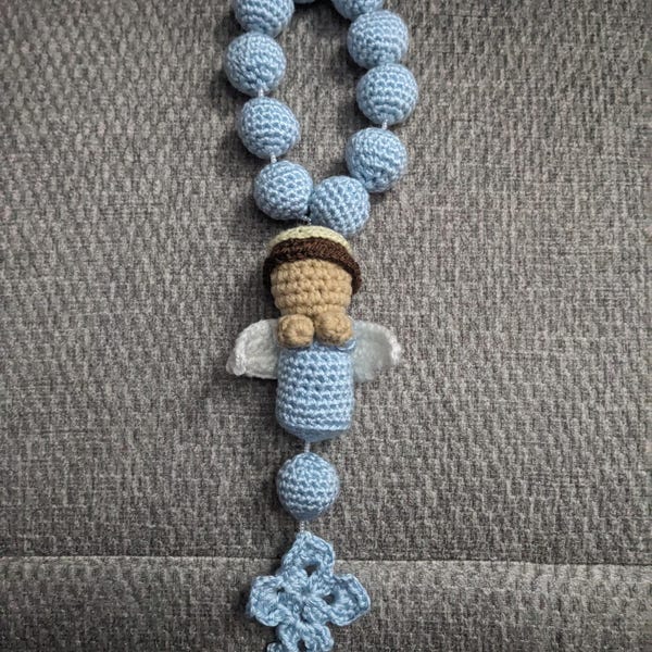 Crochet Pattern Rosary Guardian Angel, English (US) & French PDF ...