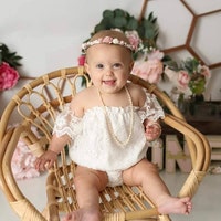 Blue and White Wedding Headpiece. Light Blue Wedding Hair Flower ...