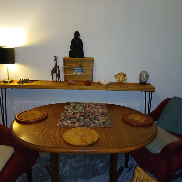 Rustic Desk | Wooden Desk | Industrial Desk | Computer Desk | Home ...