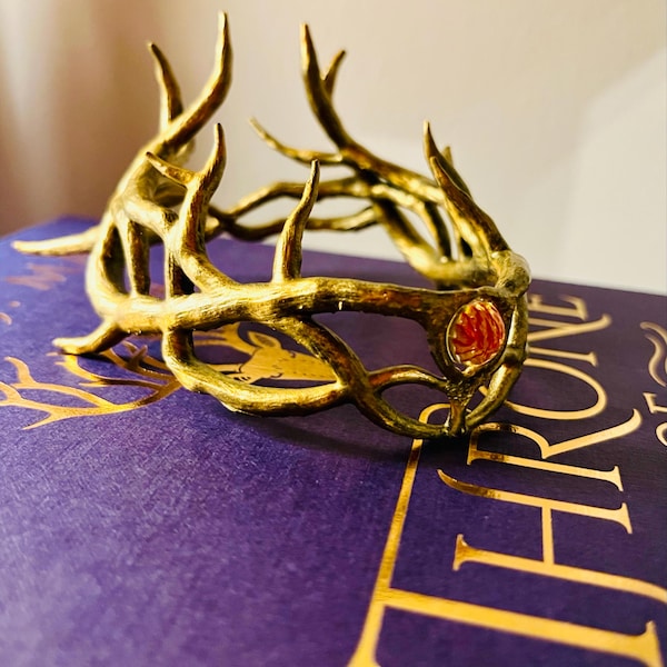Throne of Glass Aelin Galathynius Crown Bookshelf/ Book Nook Decor ...